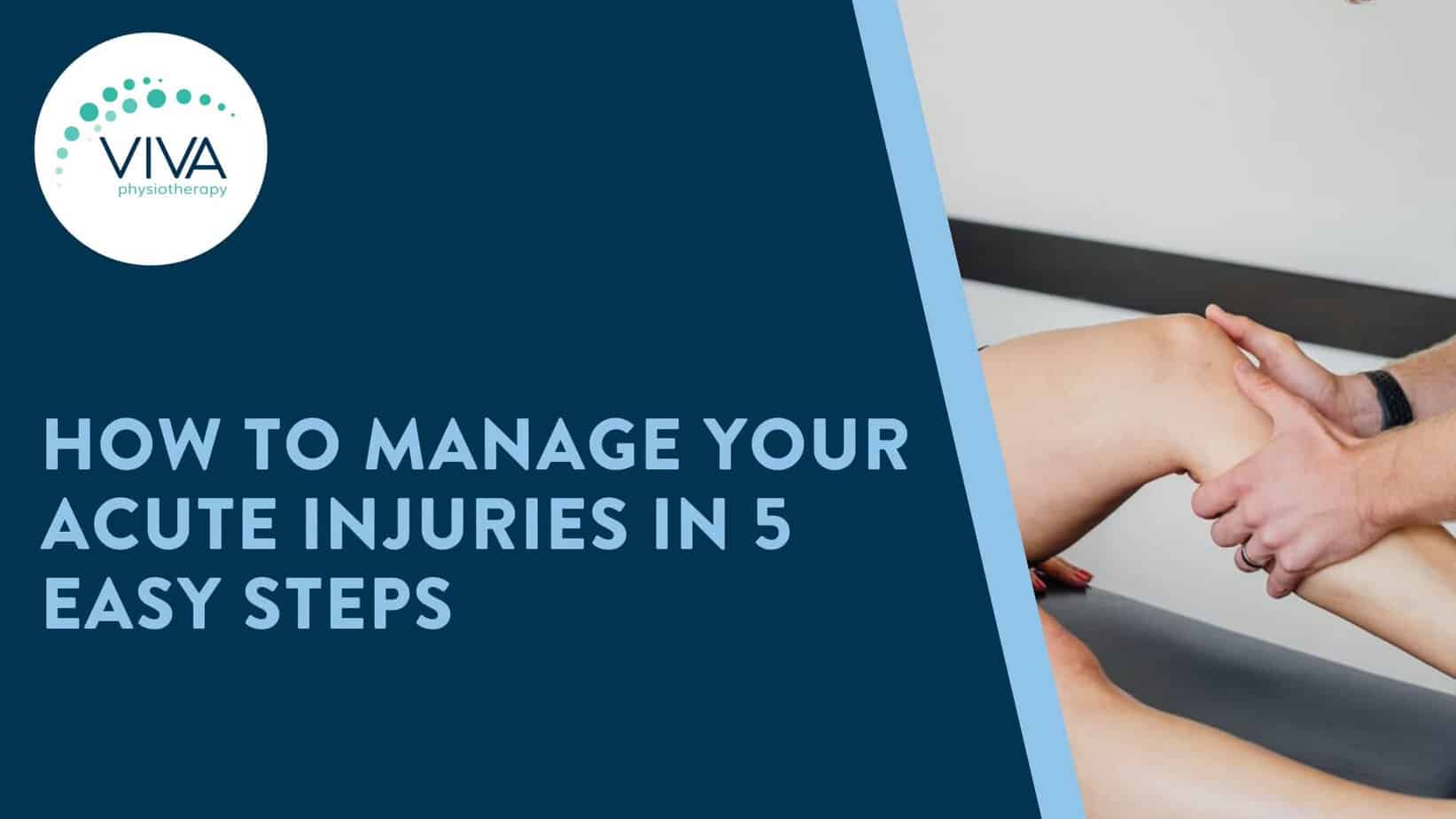 Acute Injury Managment in 5 Easy Steps - Sports Physiotherapy Melbourne ...